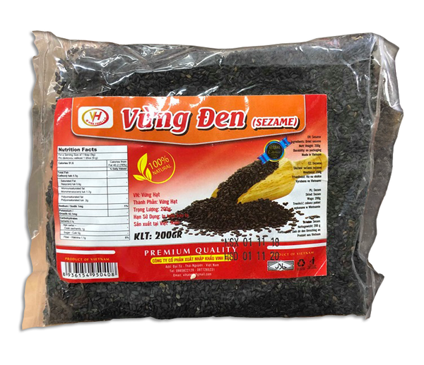 Vừng đen VinaFood 200g – SaPhaVi